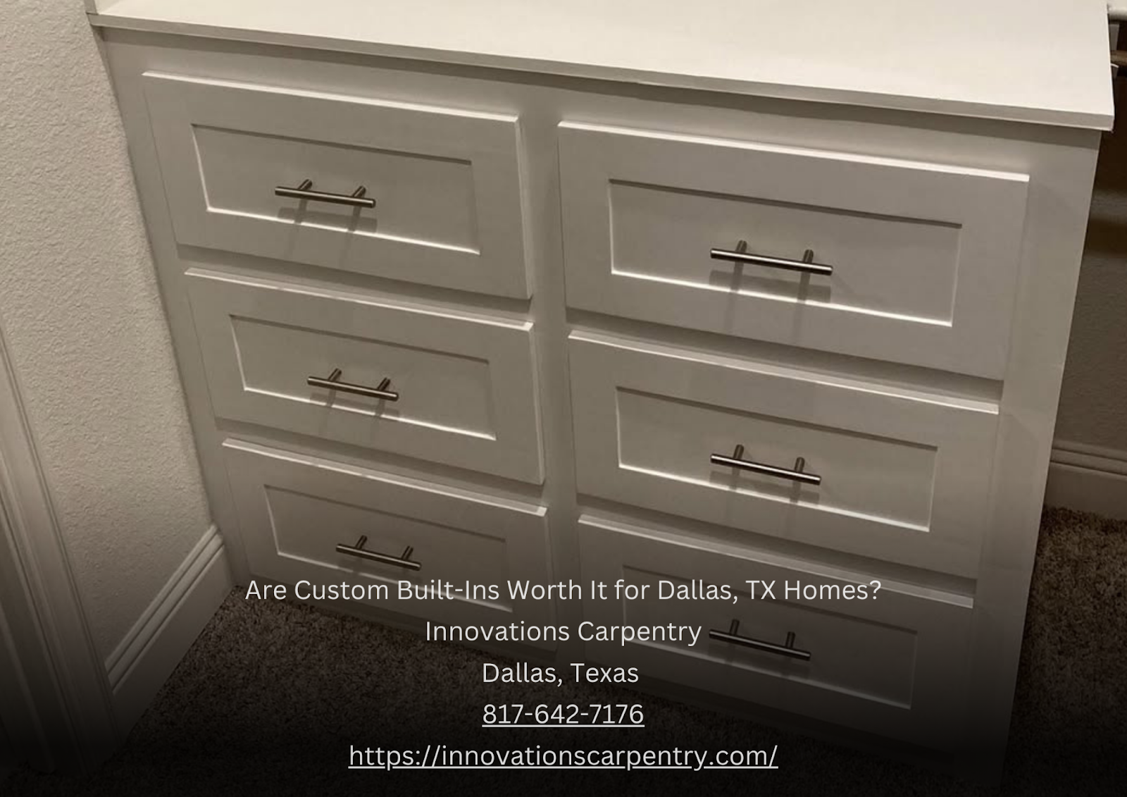 Innovations Carpentry | Custom Built-Ins Dallas TX | Built-In Cabinets ...